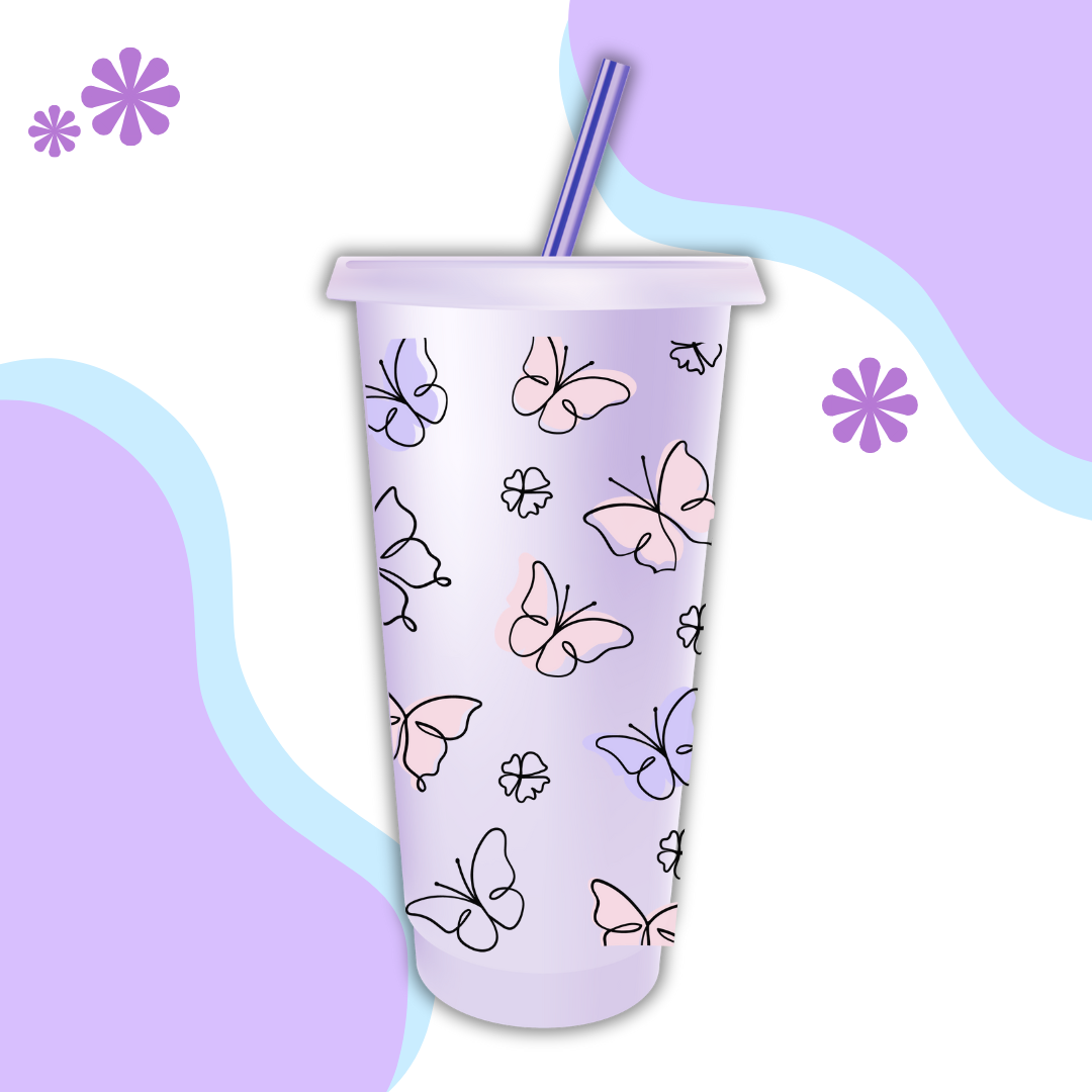 UV DTF Cup Wraps, Transfers & Craft Blanks – VibeyDesigns Au