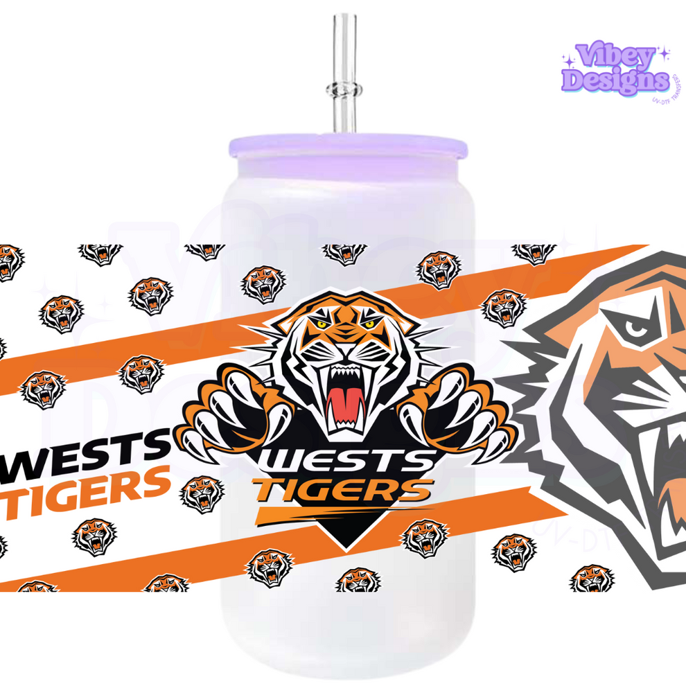Uv Dtf Wrap For 16oz Libbey Glass - Footy Wraps NRL – VibeyDesigns Au