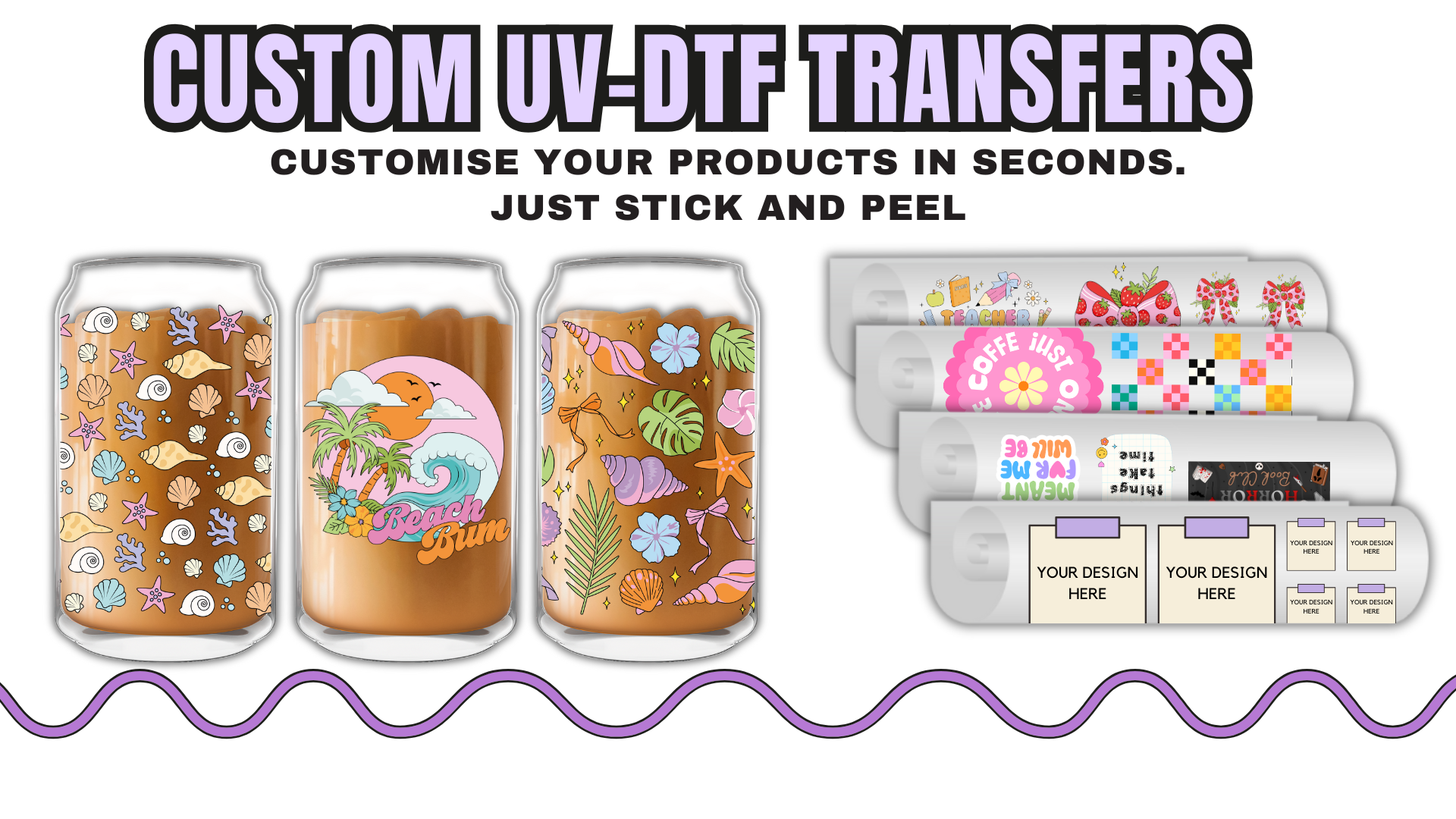 Australia's Leading UV DTF Printing - Durable Business Logos & Labels ...